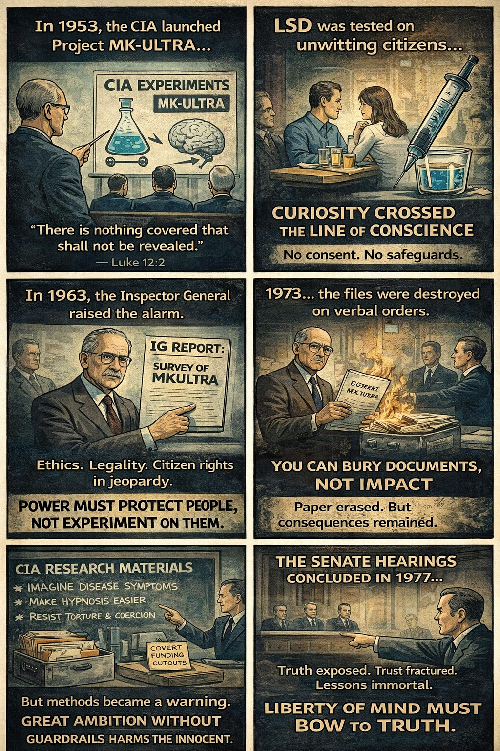 Project MK-ULTRA: What the Records Say (1977 Senate Hearing Brief ...